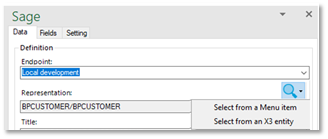 Use the plugin for Excel
